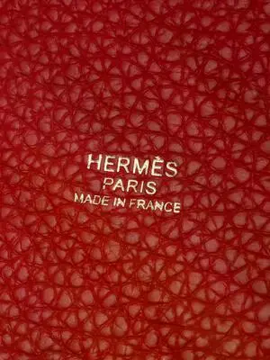 Hermès 2018 Leather Tote Bag - Red