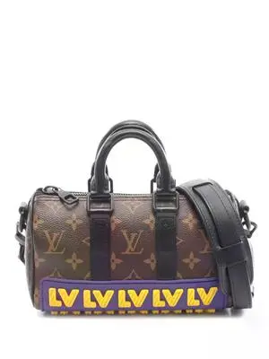 LOUIS VUITTON 2010s Xs Keepall Tote - Brown