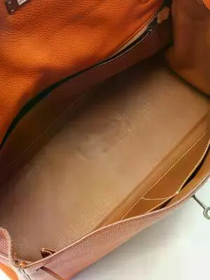 Hermès 2005 35 Kelly Tote Bag - Orange