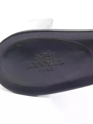 Hermès 2010s Oasis Leather Sandals