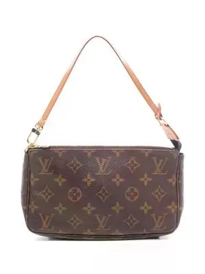 LOUIS VUITTON 2000 Monogram Handbag - Brown