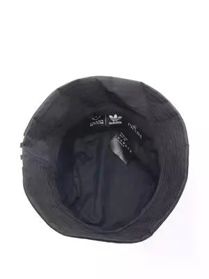 Prada Striped Leather Bucket Hat