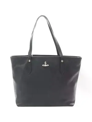 Vivienne Westwood Orb-Embellished Tote Bag - Black | Editorialist