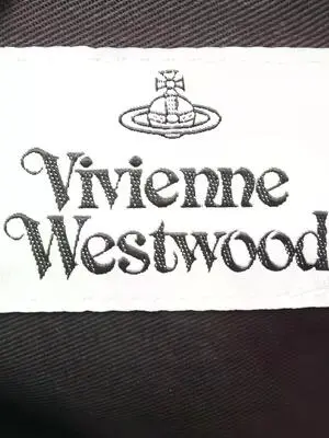 VIVIENNE WESTWOOD 20s Shopper Orb Leather Handbag