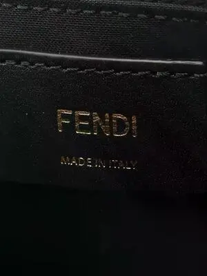 Fendi 1920s Ff-motif Leather Tote - Black