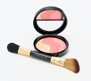 Laura Geller Beauty Baked Cheek Dreams Highlighter/ Blush W/ Brush - One-color