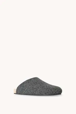 THE ROW Hudson Two Slip-ons - Charcoal