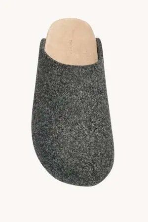 THE ROW Hudson Two Slip-ons - Charcoal