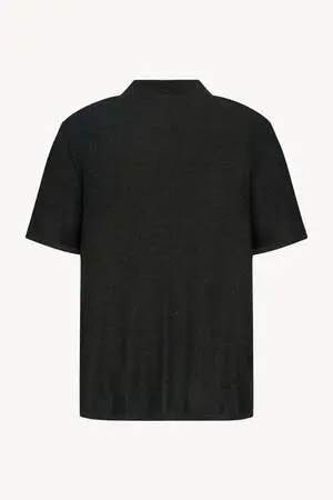 THE ROW Morand Top - Charcoal
