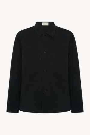 THE ROW Samir Jacket - Black