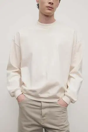 THE ROW Pacey Cotton Sweatshirt