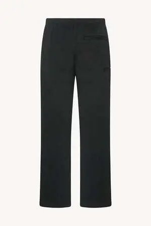 THE ROW Time Pant In Cotton - Black