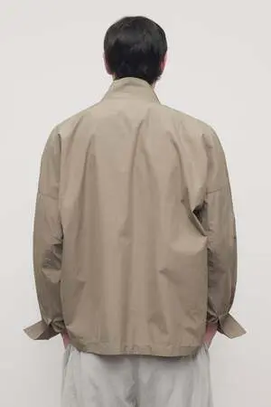THE ROW Trenton Cotton Jacket - Leaf Green