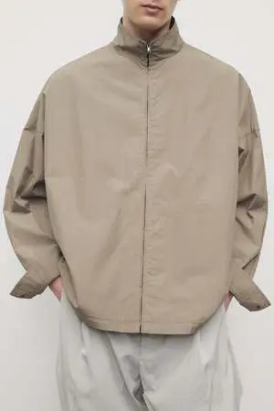 THE ROW Trenton Cotton Jacket - Leaf Green