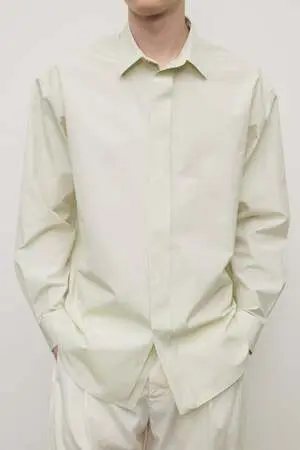 THE ROW Nilo Shirt - Ice Mint