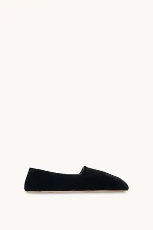 THE ROW Ponti Slipper - Black