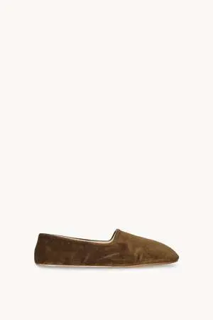 THE ROW Ponti Slipper - Moss