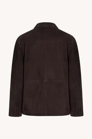THE ROW Ulrich Suede Jacket