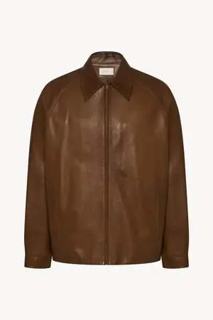 THE ROW Mount Jacket - Oak Brown