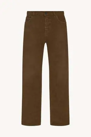THE ROW Siouxie Corduroy Pant - Cinnamon