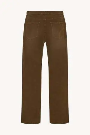 THE ROW Siouxie Corduroy Pant - Cinnamon