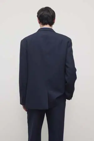 THE ROW Poe Jacket In Virgin Wool