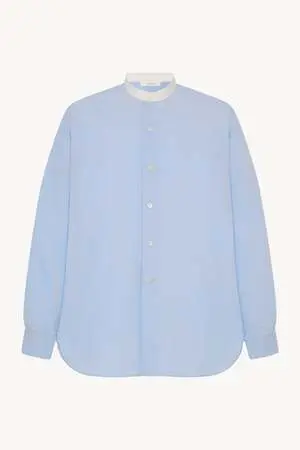 THE ROW Melchior Shirt - Ice Blue