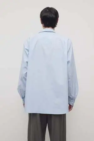 THE ROW Melchior Shirt - Ice Blue