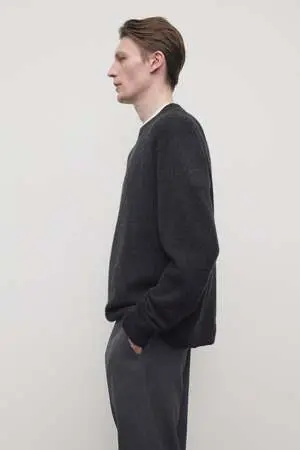 THE ROW Dumbo Cashmere Sweater - Charcoal
