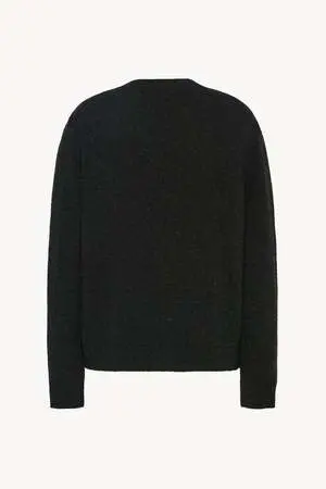 THE ROW Dumbo Cashmere Sweater - Charcoal