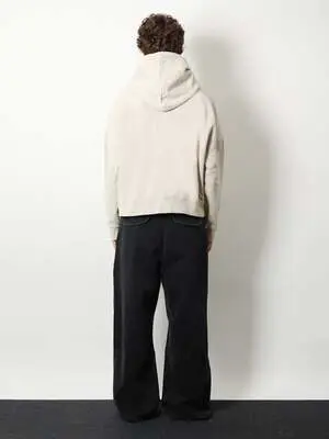 ENTIRE STUDIOS Eternal Zip Cotton Sweatshirt - Beige