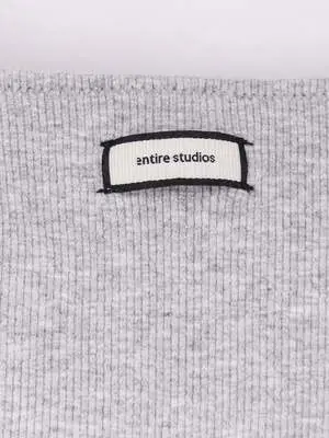 ENTIRE STUDIOS Cotton Blend Crop Top