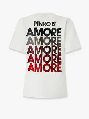 Pinko Strepitoso Cotton T-shirt