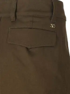Valentino Garavani Cargo Cotton Trousers