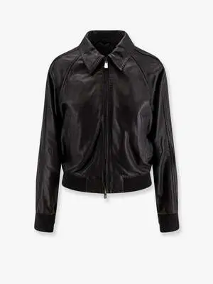 Pinko Barbra Leather Jacket