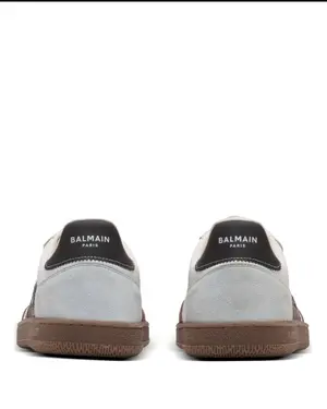 Balmain Swan Low Top Sneakers