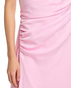 Simkhai Melaney Satin Gown - Tulip