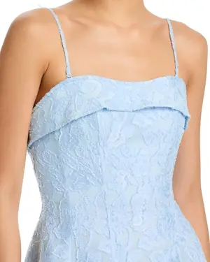 Simkhai Valeria Jacquard Midi Dress