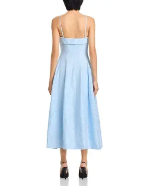 Simkhai Valeria Jacquard Midi Dress