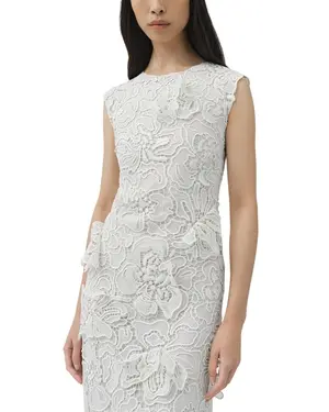 Simkhai Dahlia Lace Dress - White
