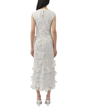 Simkhai Dahlia Lace Dress - White
