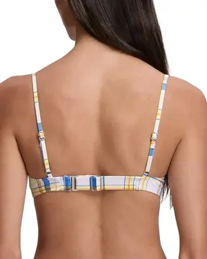 Polo Ralph Lauren Underwire Balconette Bra Bikini Top - Multi