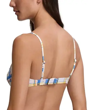 Polo Ralph Lauren Underwire Balconette Bra Bikini Top - Multi