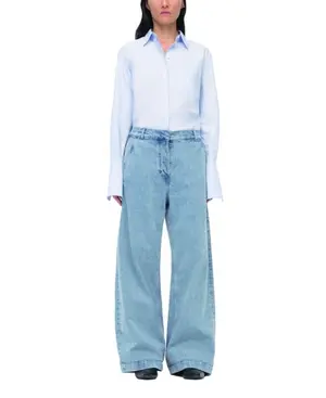 Another Tomorrow Carpenter Denim Pant - Light Blue