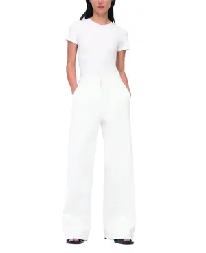 Another Tomorrow Carpenter Denim Pant - Off White