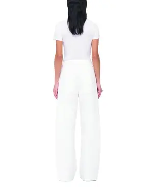 Another Tomorrow Carpenter Denim Pant - Off White