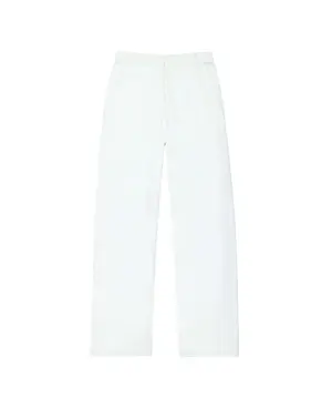 Another Tomorrow Carpenter Denim Pant - Off White