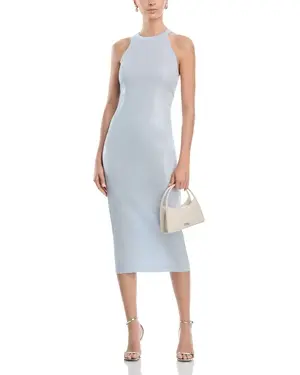Aqua Sequined Bodycon Dress Exclusive