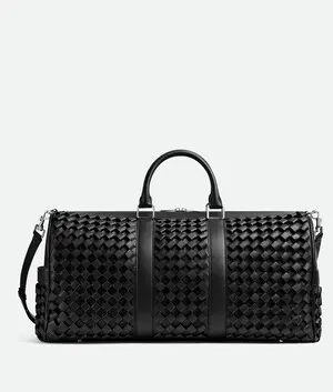 BOTTEGA  VENETA Intrecciato Cabin Duffle - Black