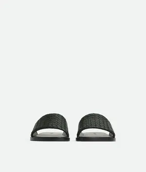 Bottega Veneta Elio Mule - Dark Green